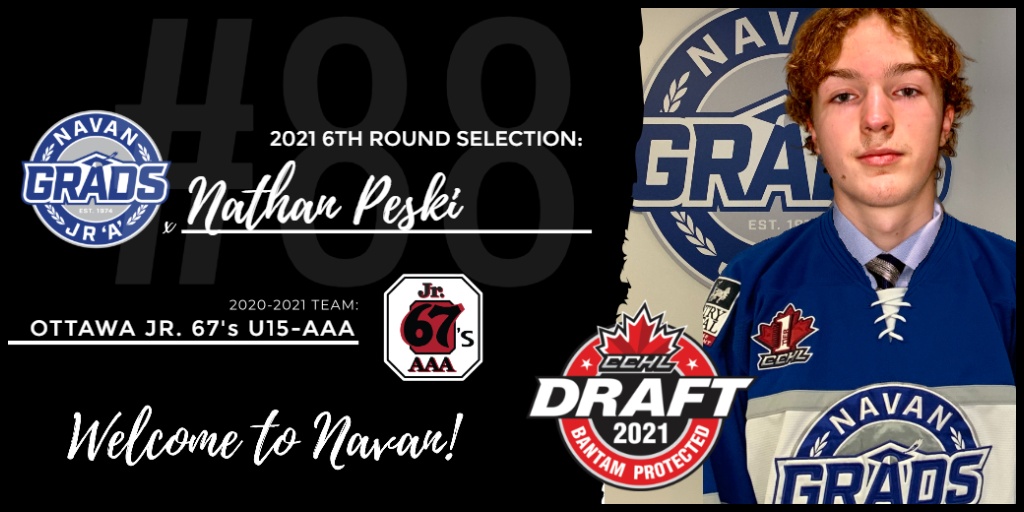 #87 Nathan Peski | 2021-2022 Player Profile | Navan Grads